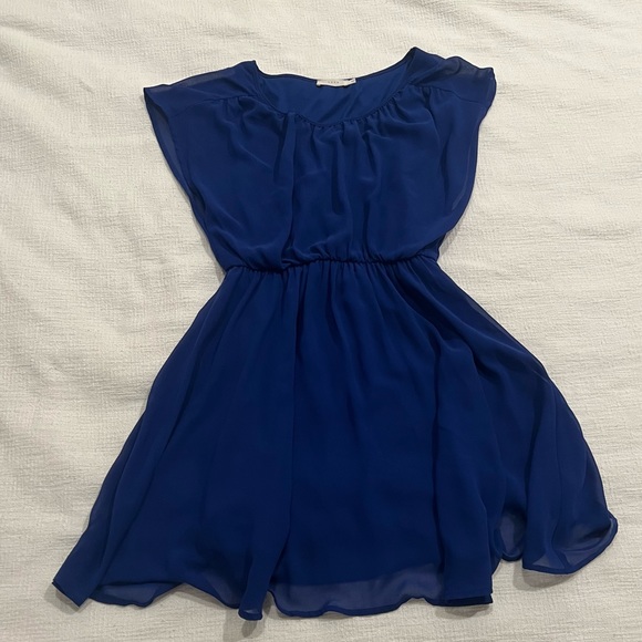 Lush | Dresses | Lush Blue Dress | Poshmark